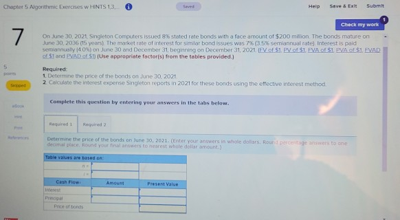 Solved Chapter 5 Algorithmic Exercises W HINTS 13 Seved Help | Chegg.com