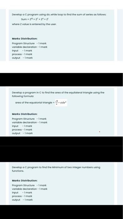 Solved Develop a program using do while loop to find the sum | Chegg.com