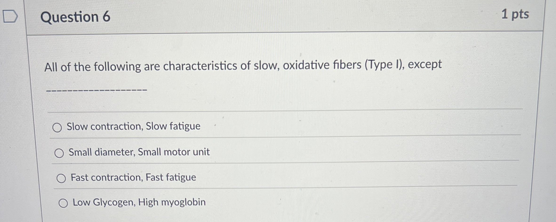 Solved Question 61 ﻿ptsAll of the following are | Chegg.com