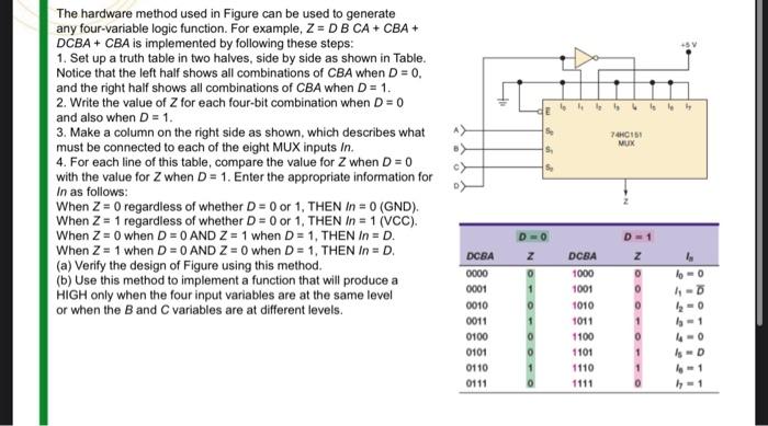 Solved The Hardware Method Used In Figure Can Be Used To 8674