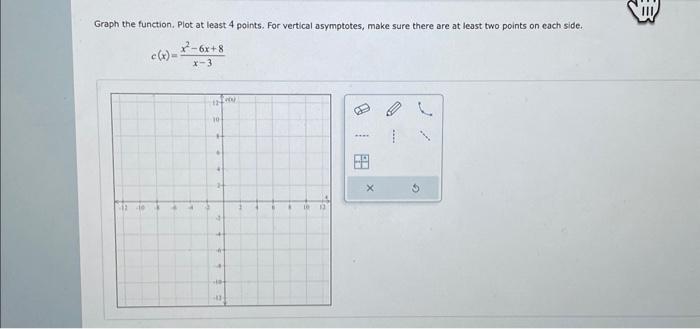 Solved Graph the function. Plot at least 4 points. For | Chegg.com