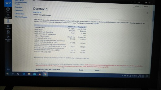 Instructions a. Prepare the journal entries required | Chegg.com