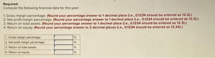 Solved Exercise 14-5 (Algo) Financial Ratios for Assessing | Chegg.com