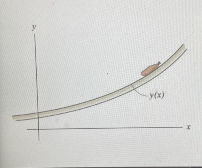 Solved The 8-kg sack slides down the smooth ramp. It has a | Chegg.com