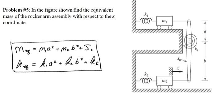 Solved Problem \#5: In the figure shown find the equivalent | Chegg.com