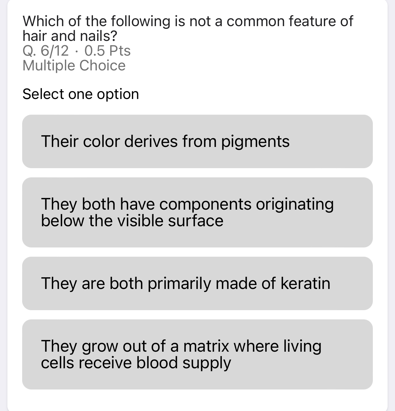 Solved Which of the following is not a common feature of | Chegg.com