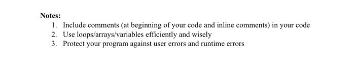 Solved Using Arrays Write A C Program To Complete The 