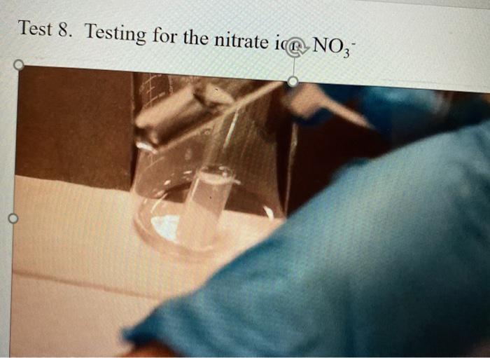 Solved Experiment 9: Qualitative Analysis of Common Anions | Chegg.com