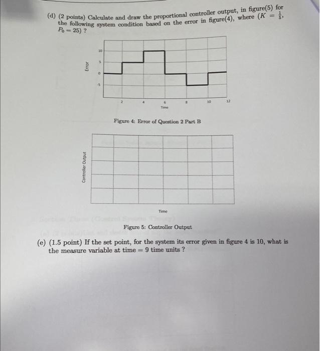 Solved (d) (2 points) Calculate and draw the proportional | Chegg.com