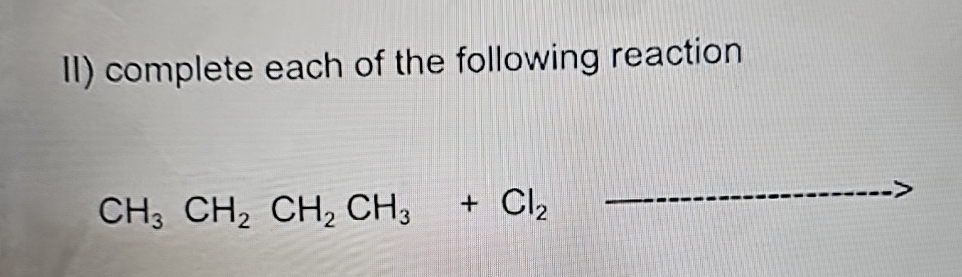 Solved complete each of the following | Chegg.com