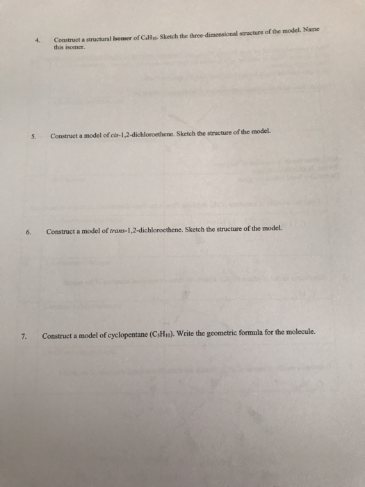 Solved Construct a structural isomer ofC.HSketch the | Chegg.com