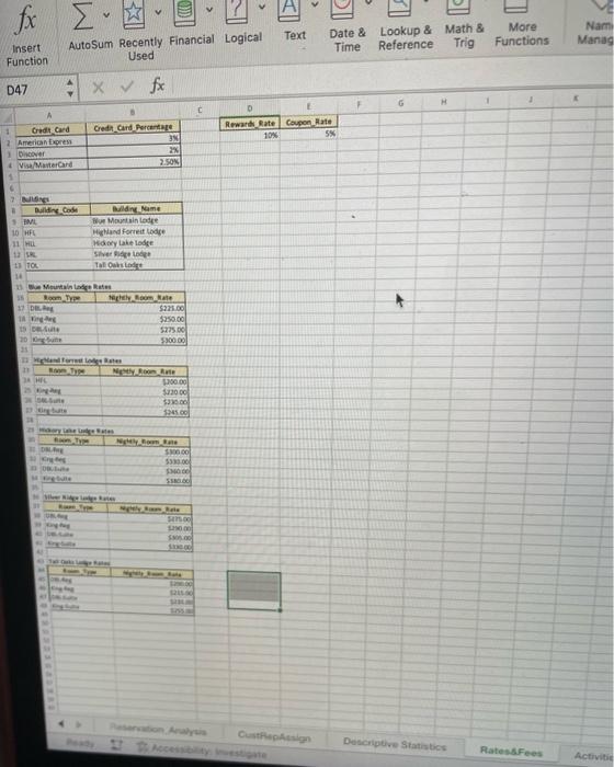 Enter a formula in cell K5 of the | Chegg.com