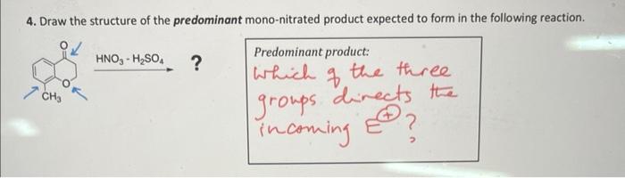 Solved 4. Draw the structure of the predominant | Chegg.com
