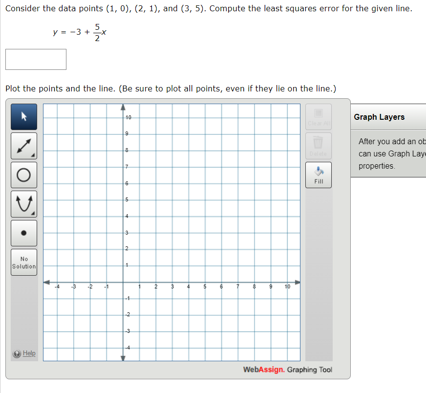Solved Considere los puntos de datos(1,0),(2,1) , ﻿y(3,5) | Chegg.com