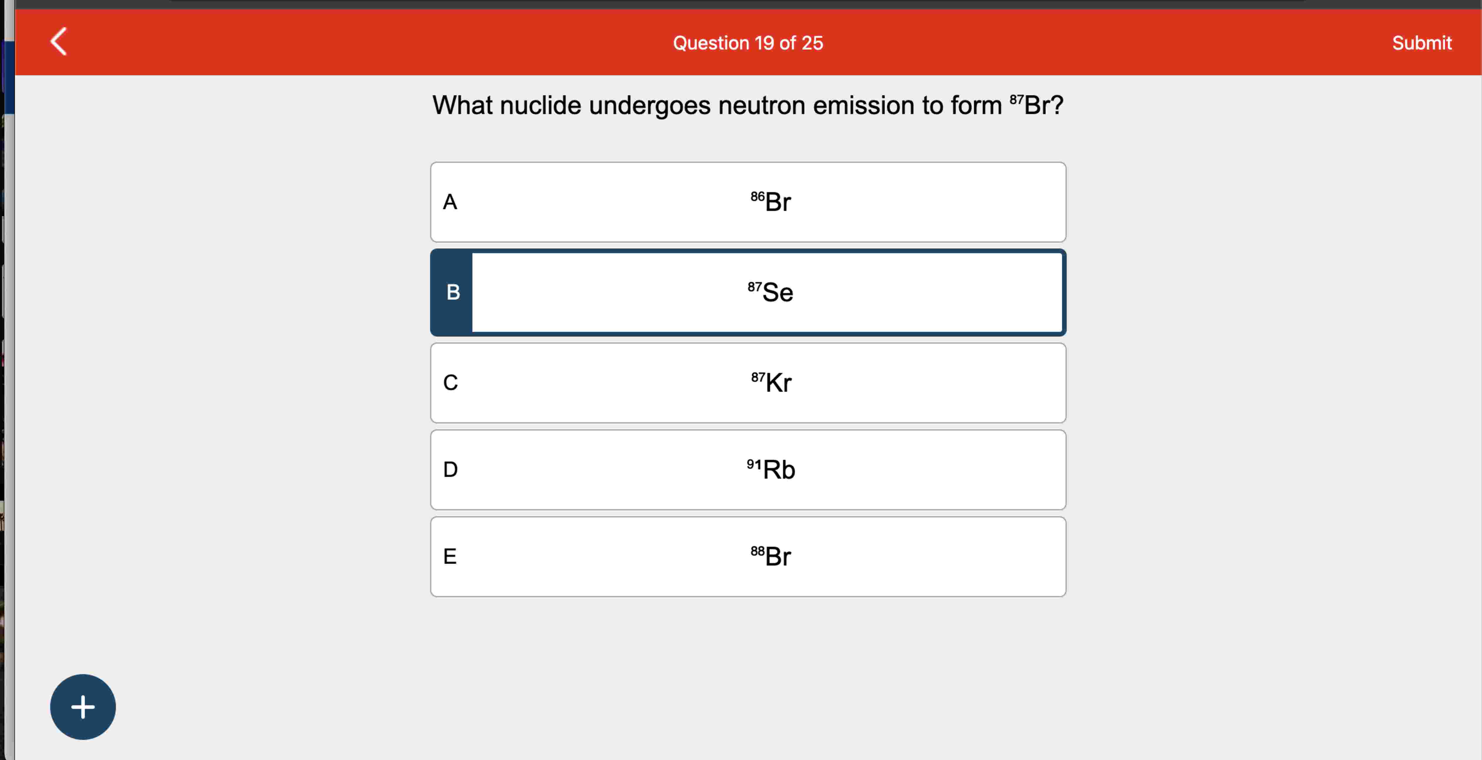 Solved What nuclide undergoes neutron emission to ﻿form | Chegg.com
