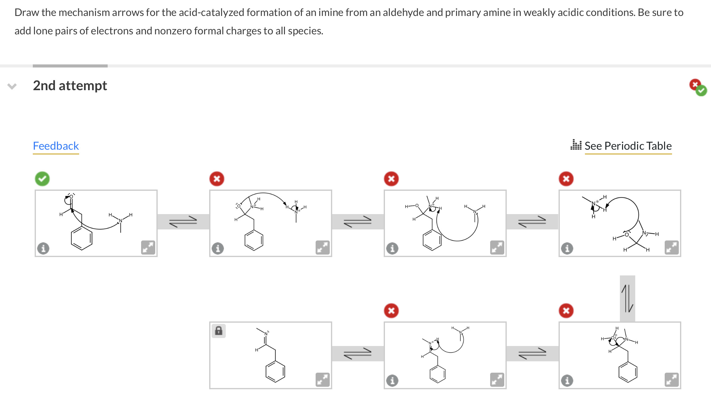 Solved Draw the mechanism arrows for the acid-catalyzed | Chegg.com