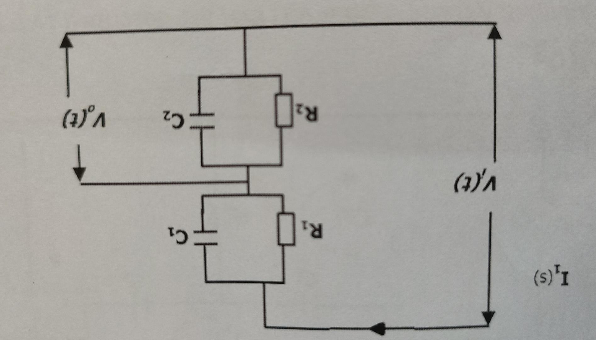 Solved Find the ratio vo(s)/v1(s) for the Electrical network | Chegg.com