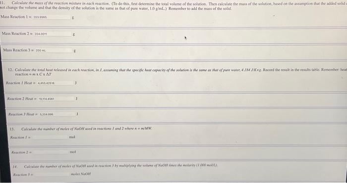 Solved Calculate the number of moles of NaOH used in | Chegg.com