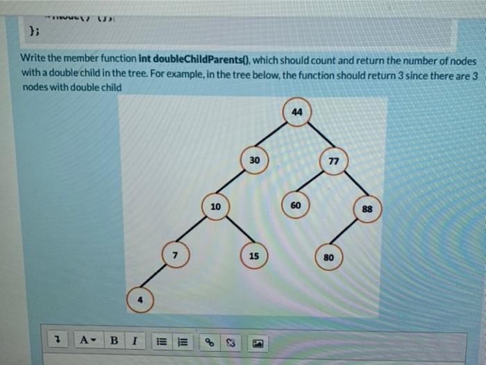 Solved Consider the following BST and TNode class | Chegg.com