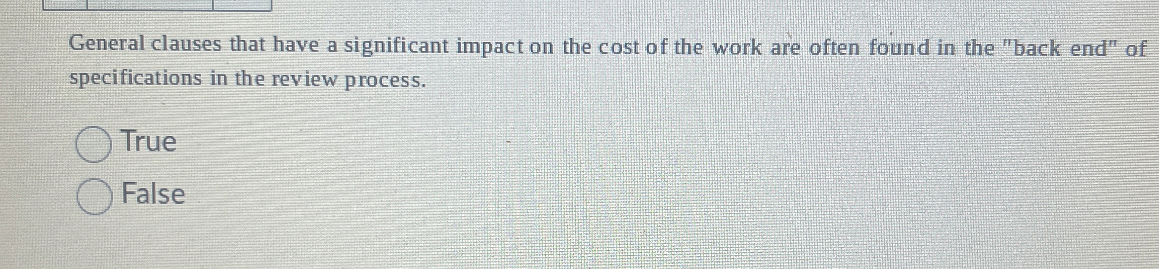 Solved General clauses that have a significant impact on the | Chegg.com