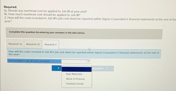 Solved Exercise 2-10 (Algo) Applying Overhead Cost to a Job | Chegg.com