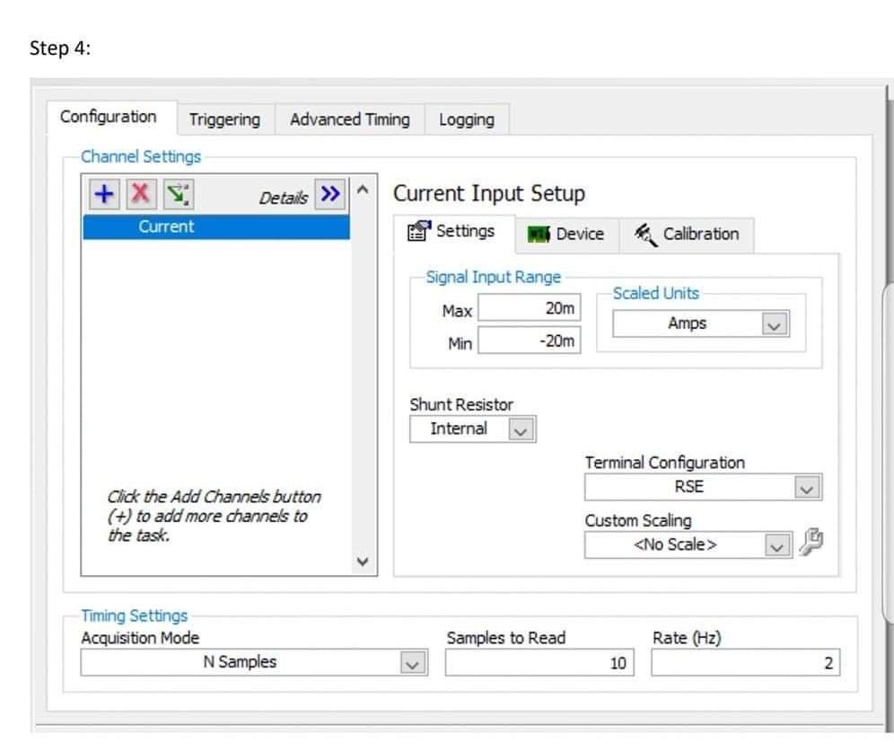 Step 4: Configuration Triggering Advanced Timing | Chegg.com