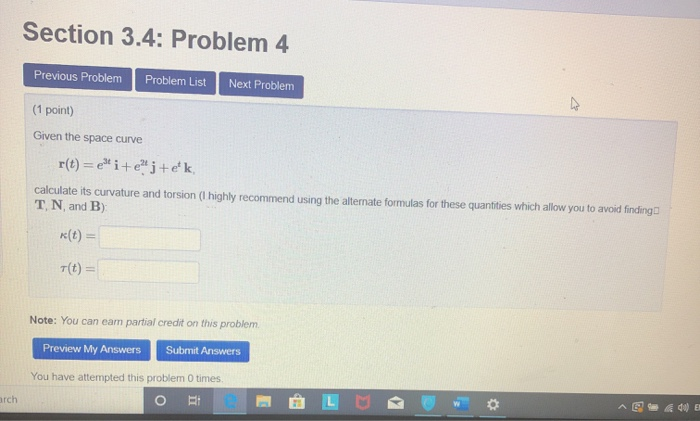 Solved Section 3 4 Problem 4 Previous Problem Problem List Chegg