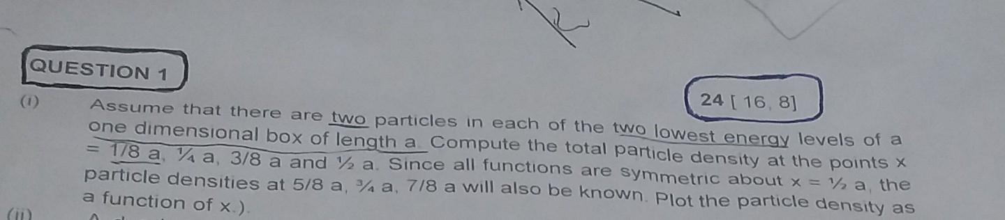 Solved \\( 24[16,8] \\) Assume that there are two particles | Chegg.com