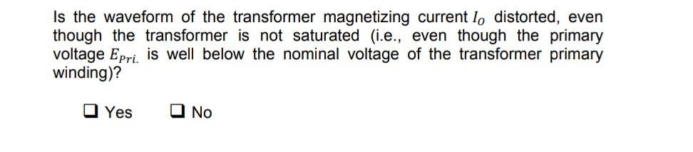 Solved Figure 30 Step Up Transformer Operating Without 9231