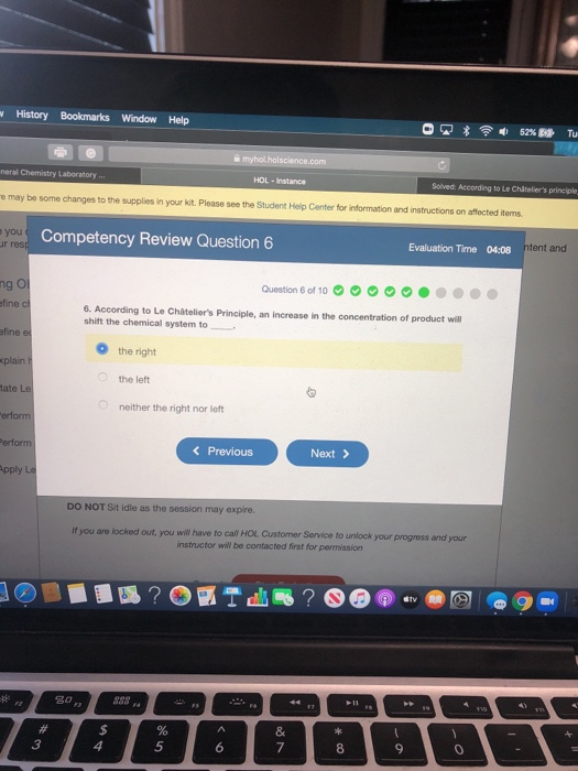 Solved History Bookmarks Window Help Tu myholholscience.com | Chegg.com