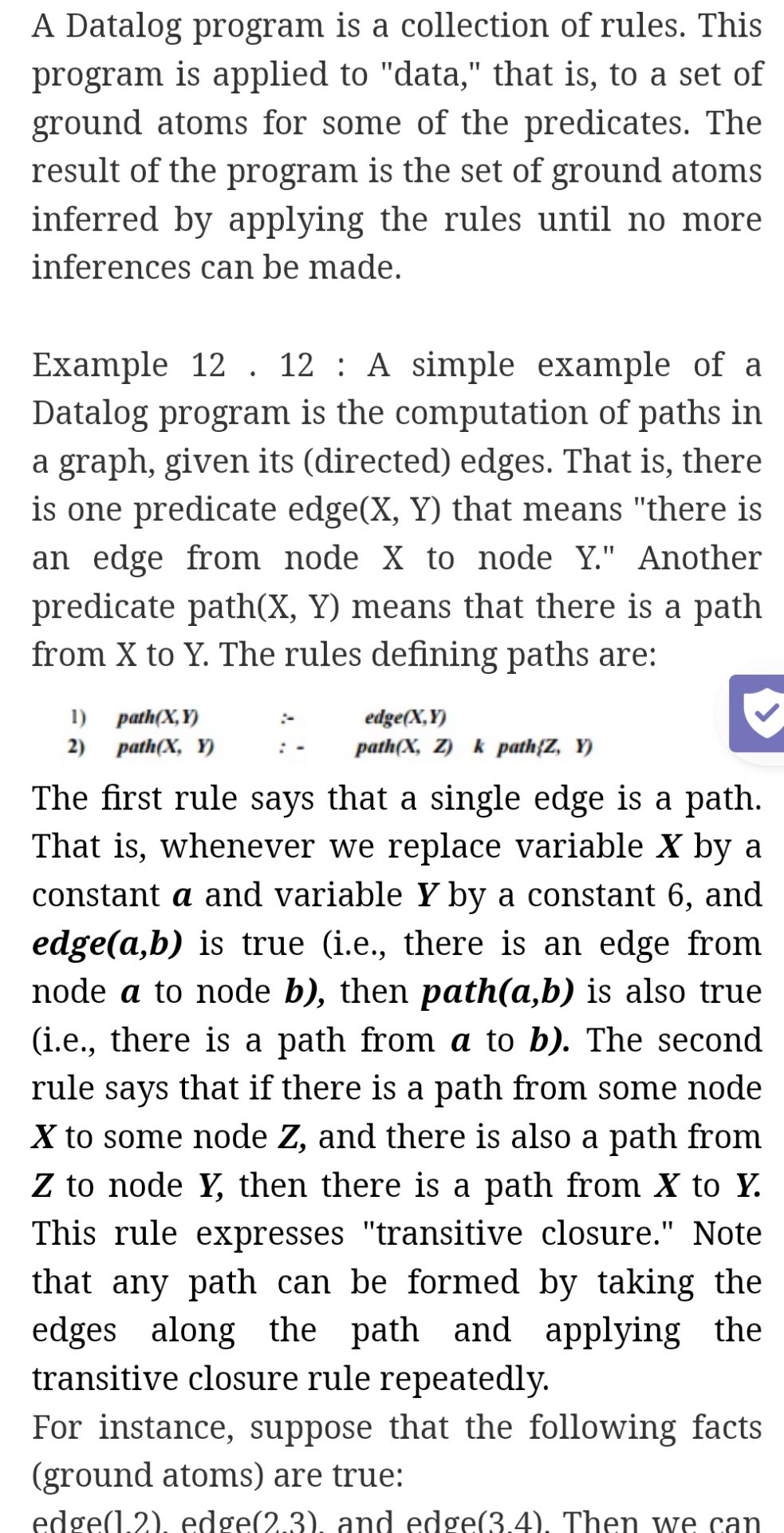 Solved With these three path facts, we can use the second | Chegg.com