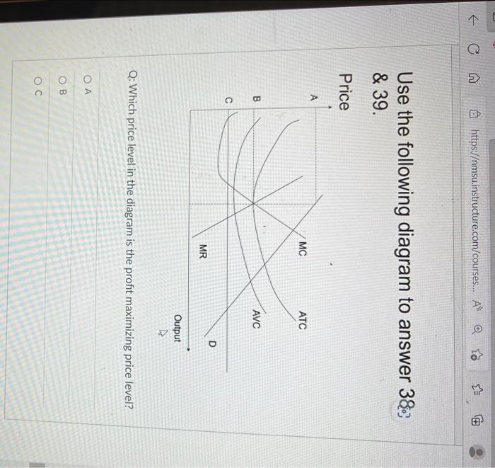 Solved Use the following diagram to answer 380 \& 39. Q: | Chegg.com