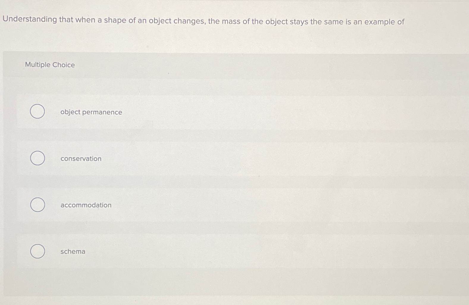 Solved Understanding that when a shape of an object changes, | Chegg.com