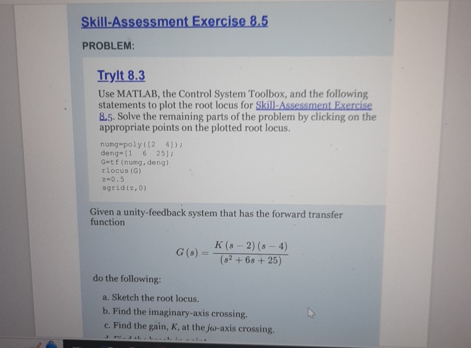 Solved Skill-Assessment Exercise 8.5PROBLEM:Trylt 8.3Use | Chegg.com Solved Skill-Assessment Exercise 8.5PROBLEM:Trylt 8.3Use | Chegg.com
