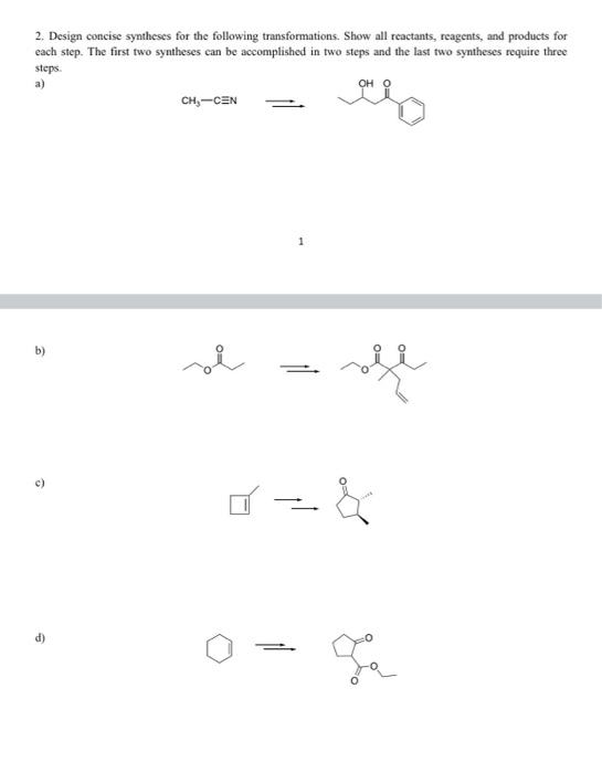 Solved C A Specific Example [reactant Reagent S Product]