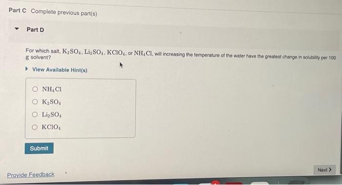 Solved A solid mixture consists of 45.9 g of KNO3 (potassium | Chegg.com