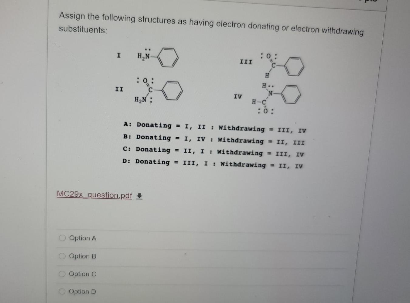 Solved Assign the following structures as having electron | Chegg.com