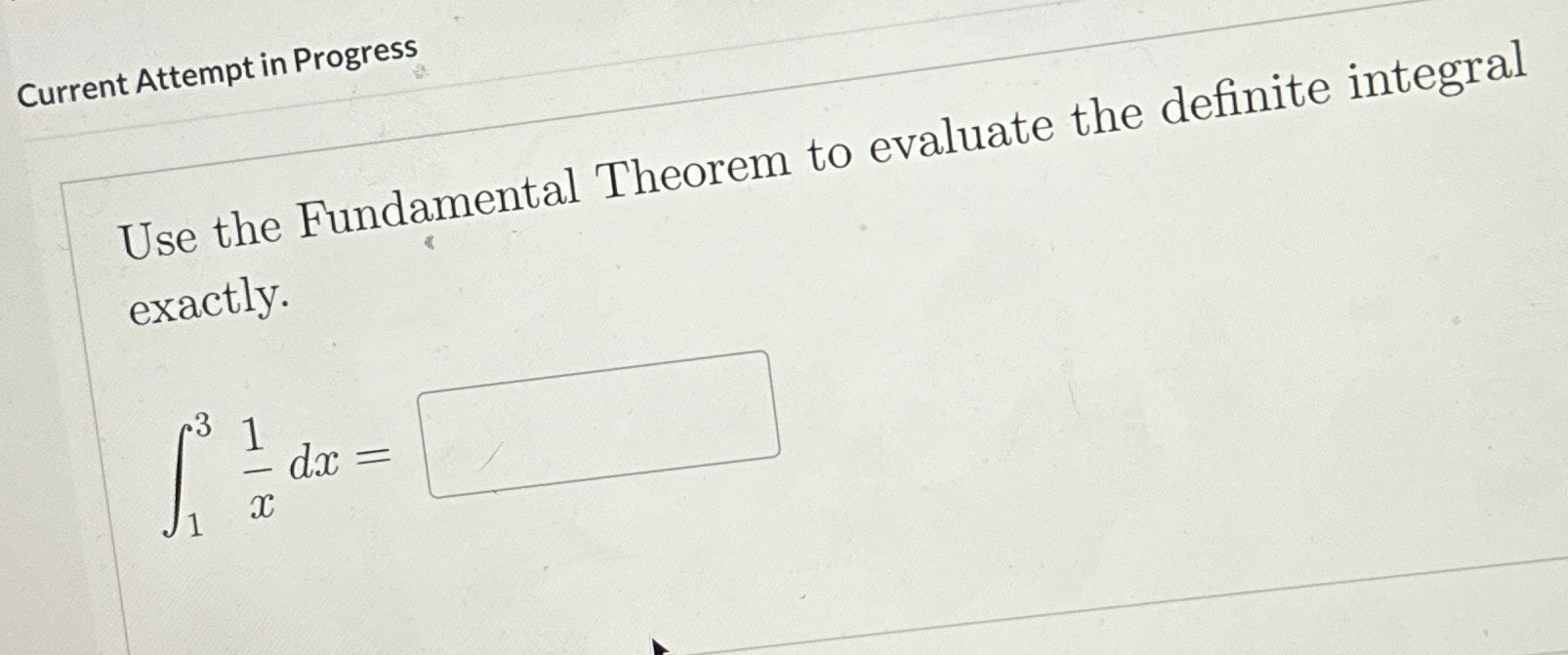 Solved Current Attempt in ProgressUse the Fundamental | Chegg.com