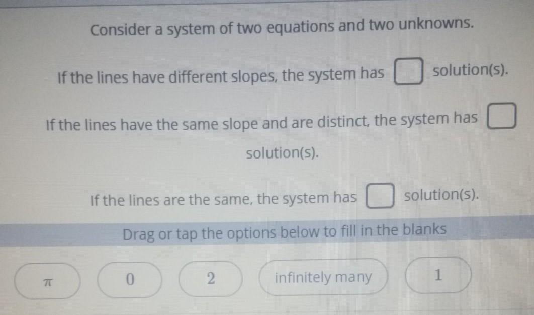 Solved Consider a system of two equations and two unknowns. | Chegg.com