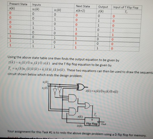 Solved Task Design of a Sequential that has a flop In this e | Chegg.com