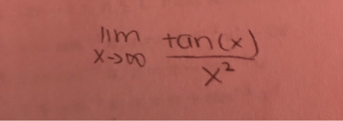 Solved Compote lim tanx COSX X 1 lim tan(x) X-DO Х | Chegg.com