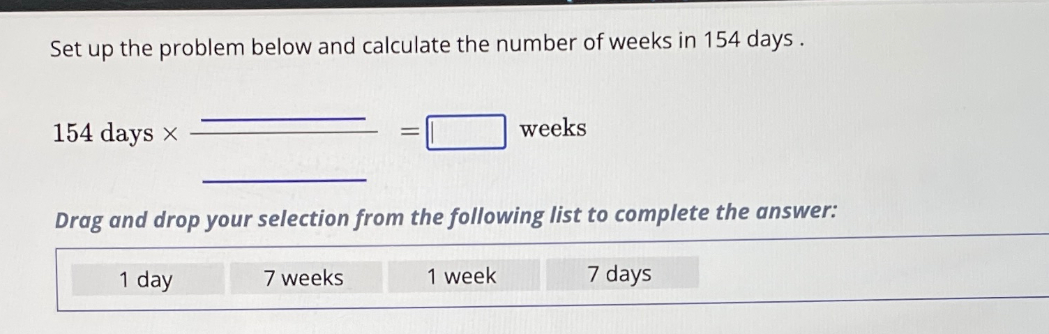 Solved Set up the problem below and calculate the number of | Chegg.com