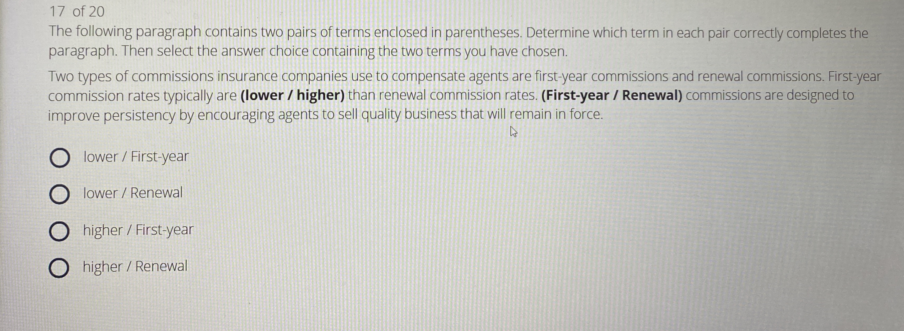 Solved 17 ﻿of 20The following paragraph contains two pairs | Chegg.com