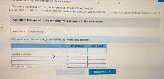 Solved Exercise 19-20 (Static) Contribution margin ratio by | Chegg.com