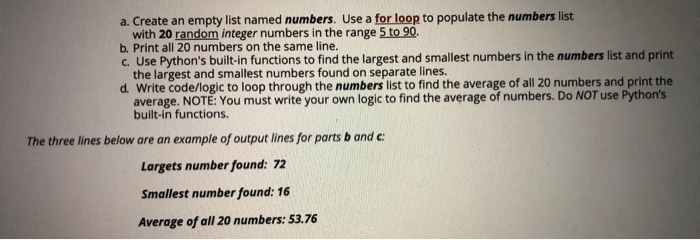 Solved hi! I am looking for help with this Python question. | Chegg.com