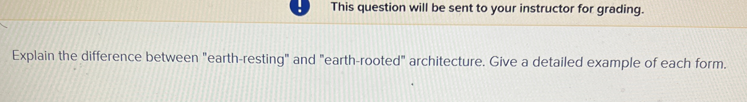 Solved This question will be sent to your instructor for | Chegg.com