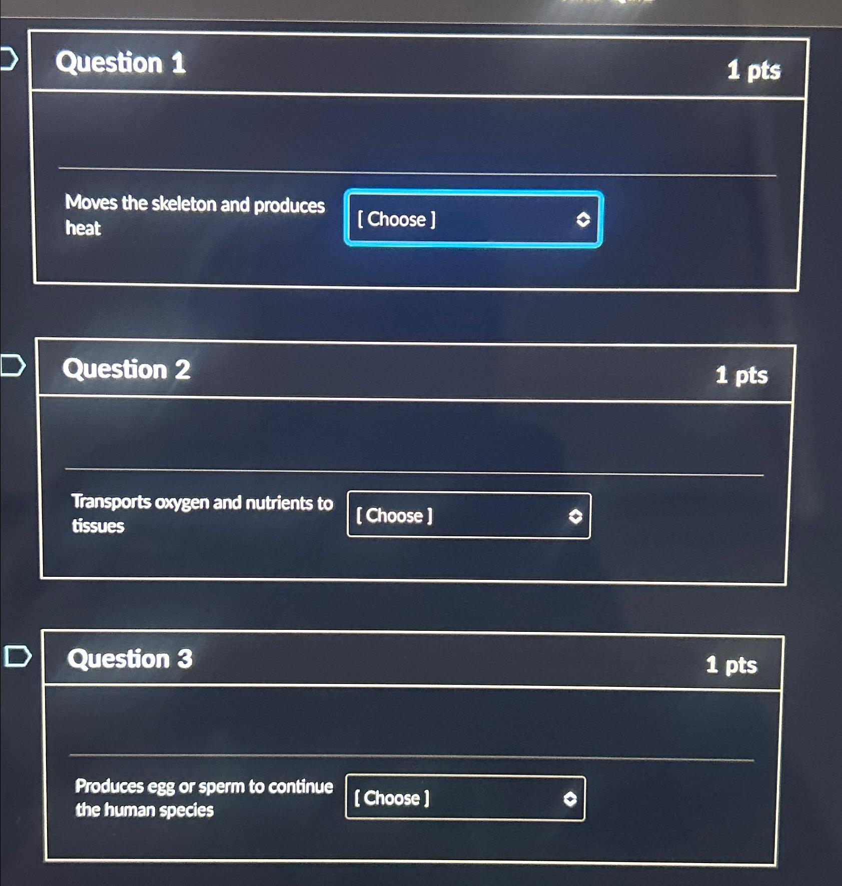 Solved Question 11 ﻿ptsMoves the skeleton and | Chegg.com