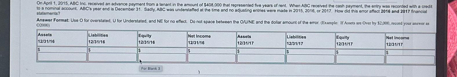 QUESTION 1You've been hired by ABC Company to review | Chegg.com