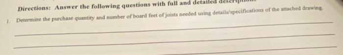 Solved Directions: Answer the following questions with full | Chegg.com