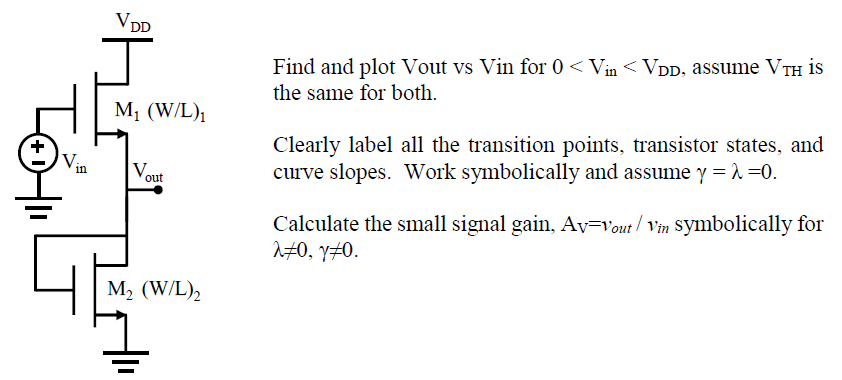 Solved MOSFET problem can someone solve it please? | Chegg.com